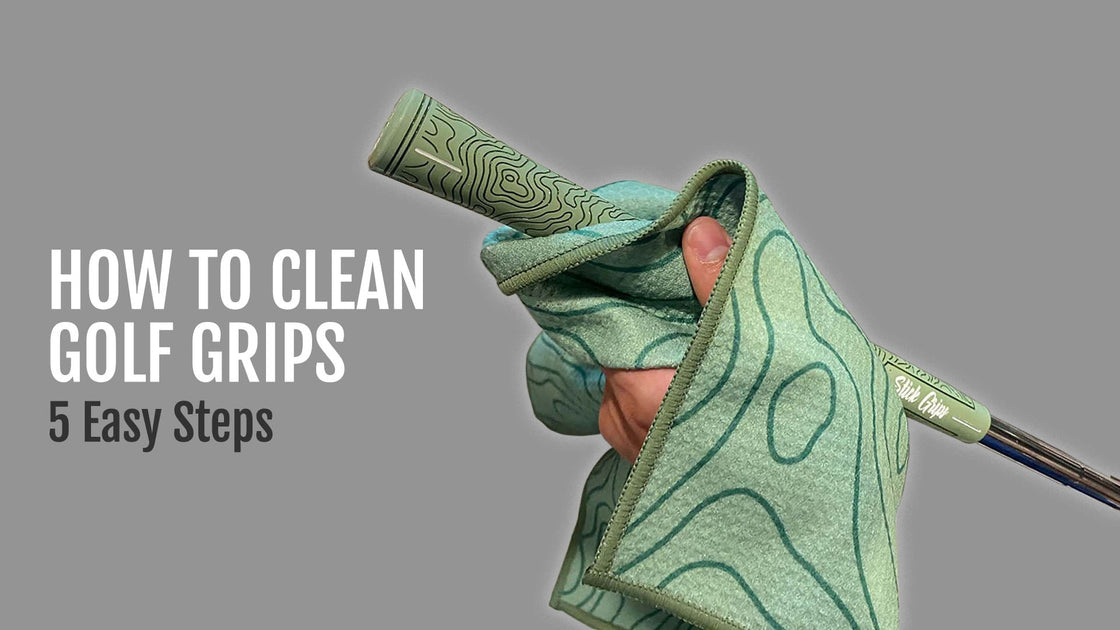 How to Clean Golf Grips – Stick Grips