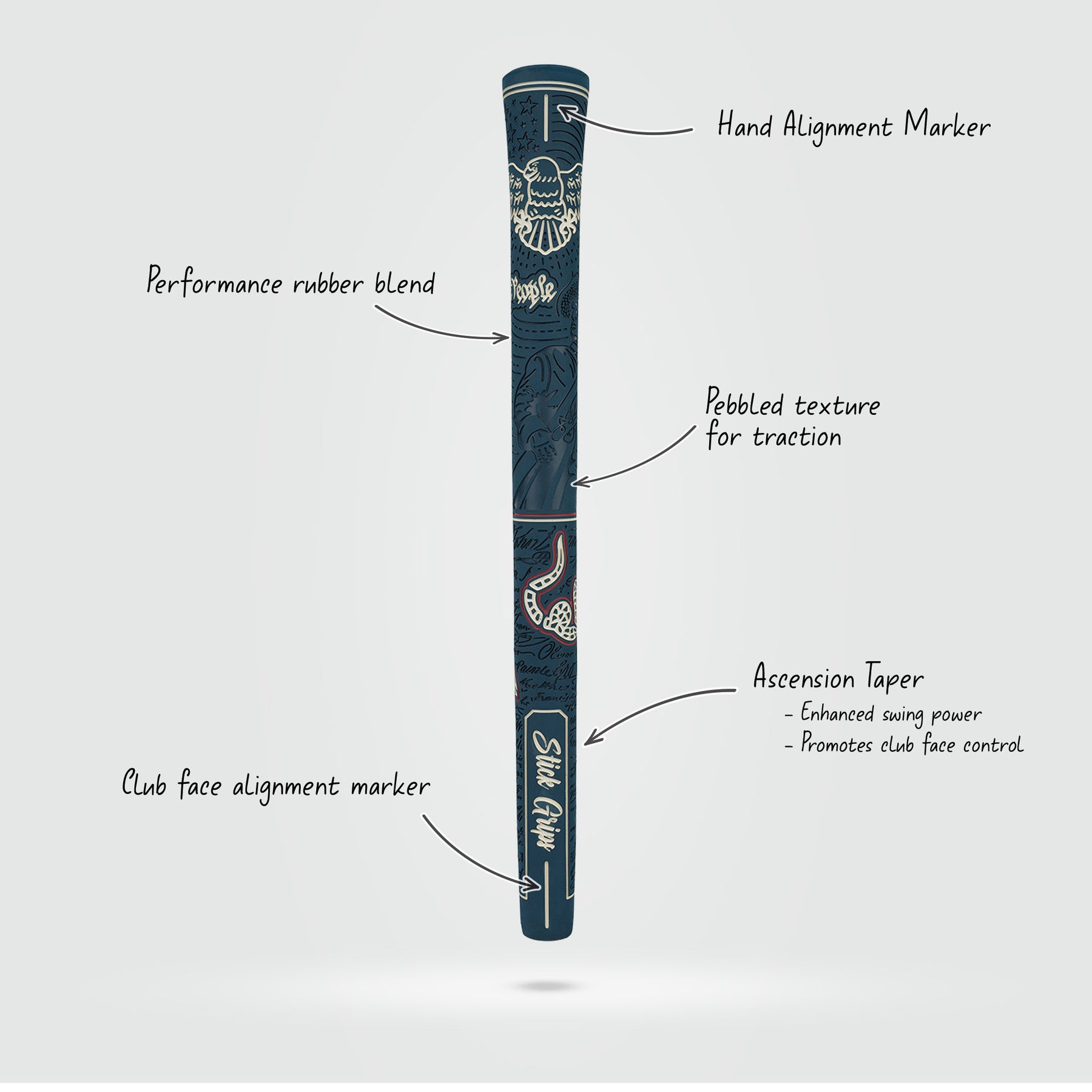 Stick Grips Golf Patriot Golf Grips – Stick Grips